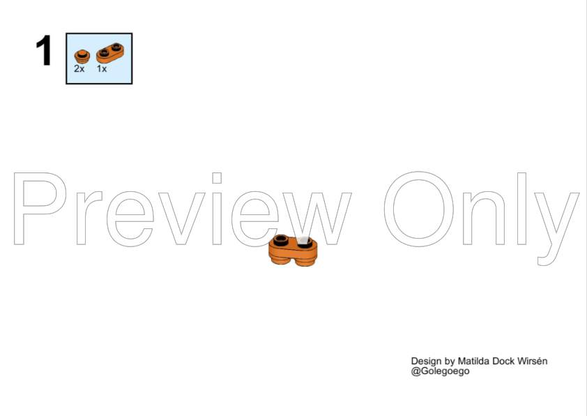 LEGO MOC-217458 Pippi Longstocking, Horse and Mr. Nilsson (Pippi ...