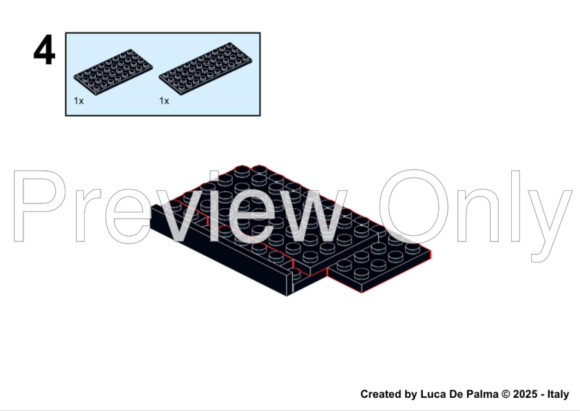 LEGO MOC-217488 Milan skyline by Alcor_69 | Rebrickable - Build with LEGO