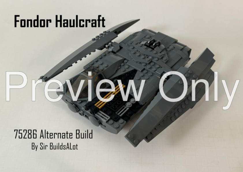 LEGO MOC-217737 Fondor Haulcraft by Sir BuildsALot | Rebrickable ...