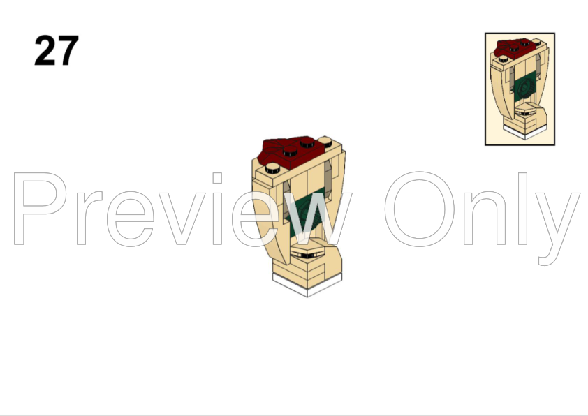 LEGO MOC 31162 Cubone (Pocket Monsters) by TheWarHen | Rebrickable ...