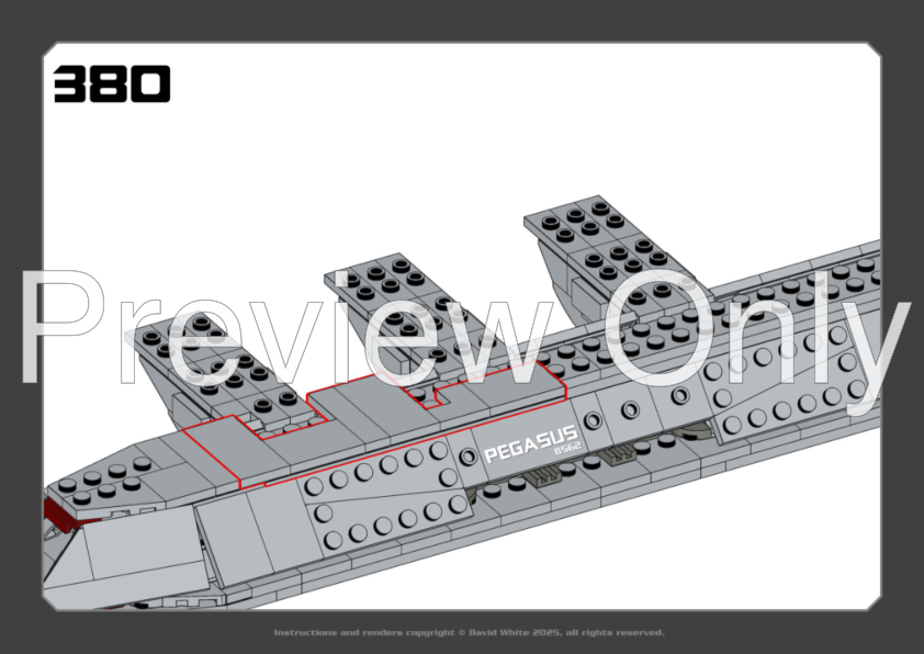 LEGO MOC-217809 Battlestar Pegasus - UCS Scale by manglegrat ...