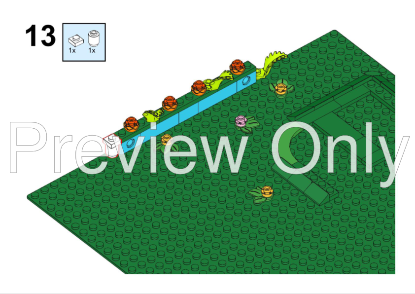 LEGO MOC Display for set 43268 - Lilo and Stitch Beach House by gabizon ...