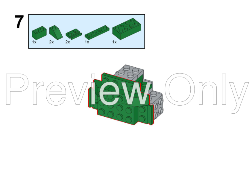 LEGO MOC Lirili Larila (Italian Brainrot) by Avocados | Rebrickable - Build with LEGO