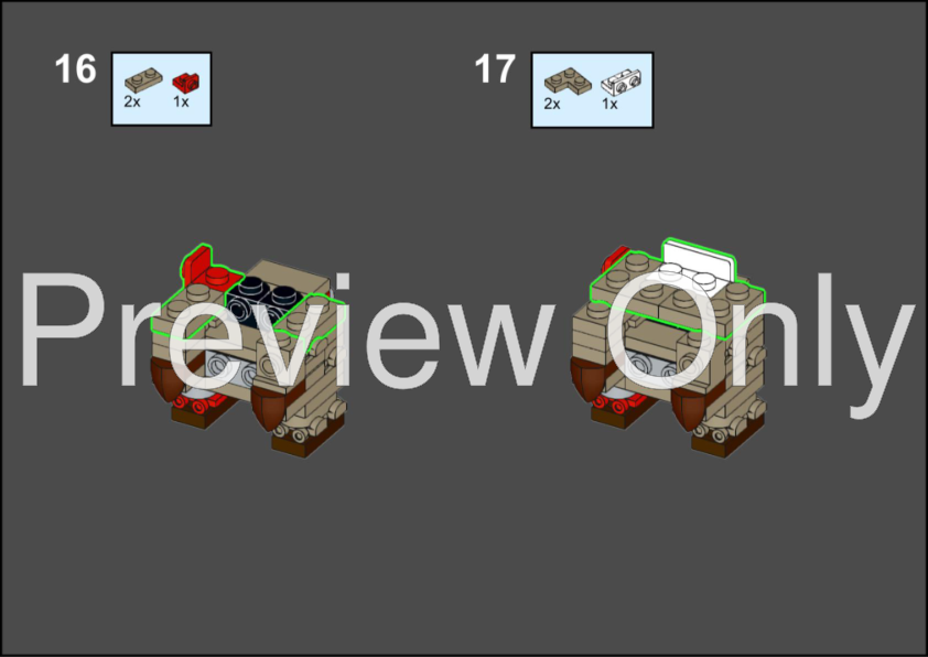 LEGO MOC Rogue One Brickheadz BUNDLE by Ant0noo | Rebrickable - Build ...