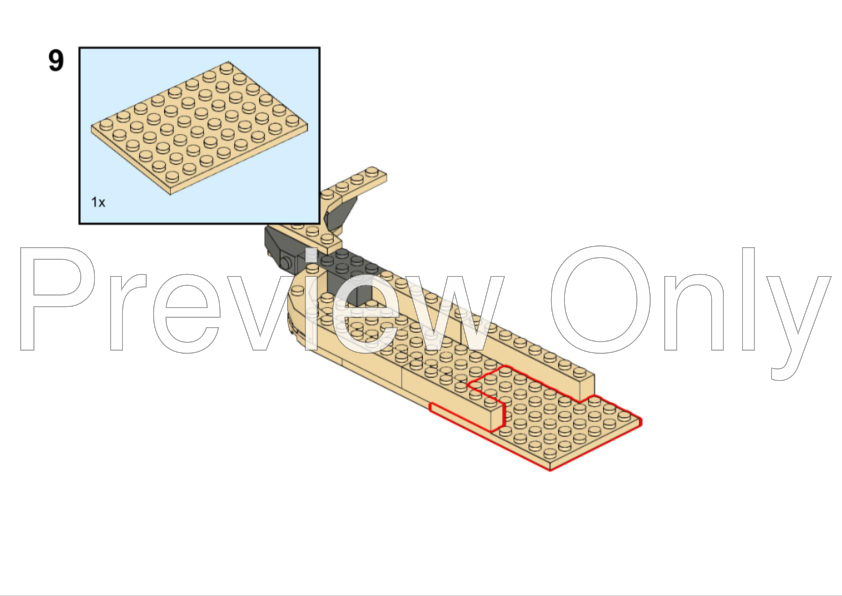 LEGO MOC Beauty & the Beast Castle Enclosure - Compatible with Set ...