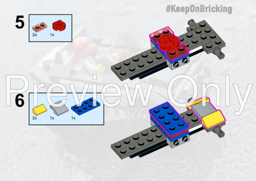 LEGO MOC 60148 Buggy by Keep On Bricking | Rebrickable - Build with LEGO