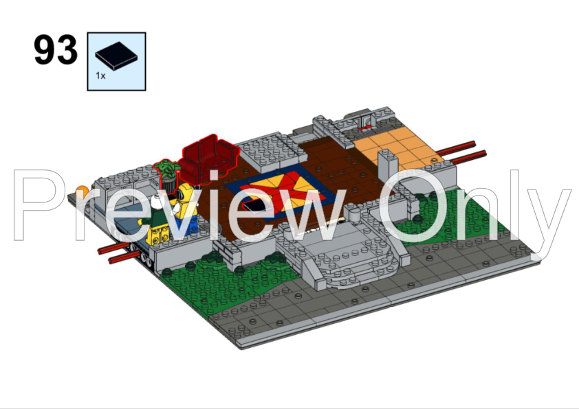 LEGO MOC X-Men Mansion Modified by P Squiddy | Rebrickable - Build with ...