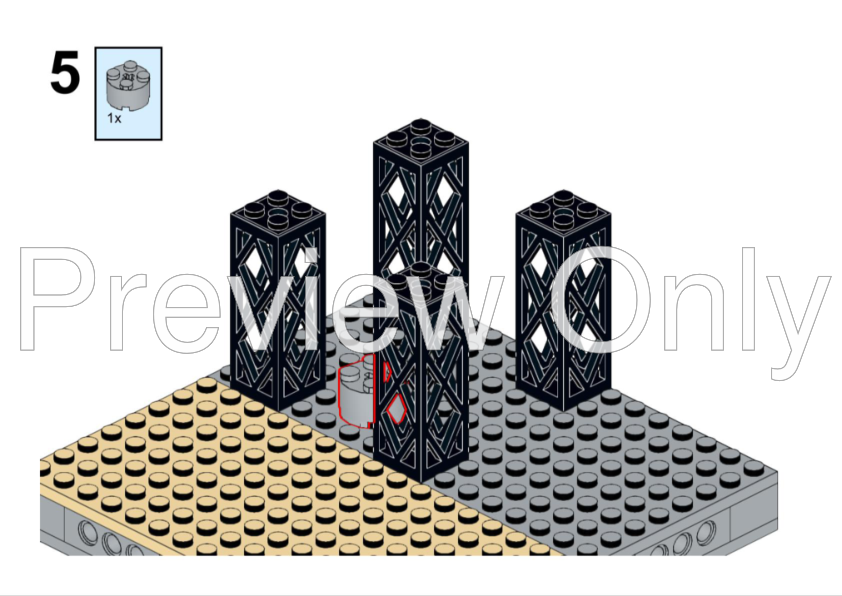 LEGO MOC Cement Silo Modular by MHB Construction | Rebrickable - Build ...