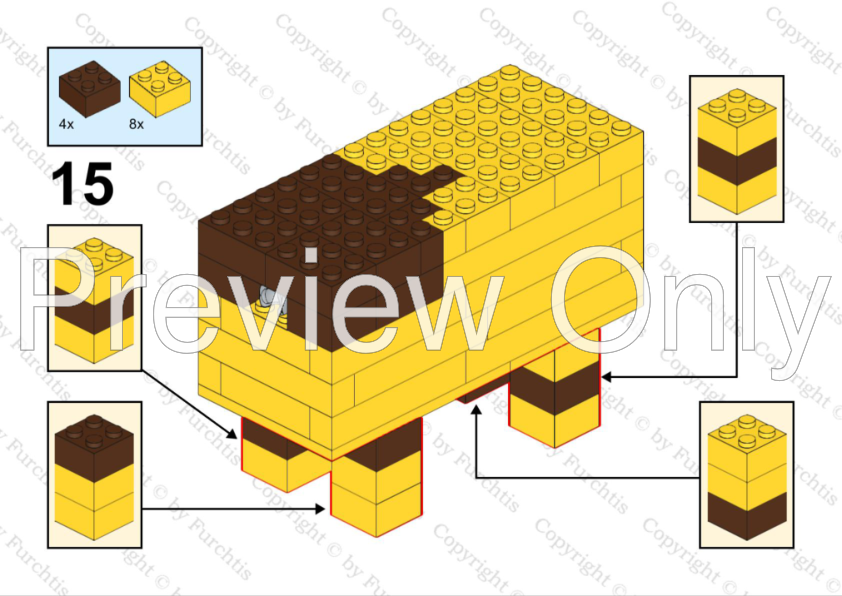 LEGO MOC Animal set by Furchtis | Rebrickable - Build with LEGO
