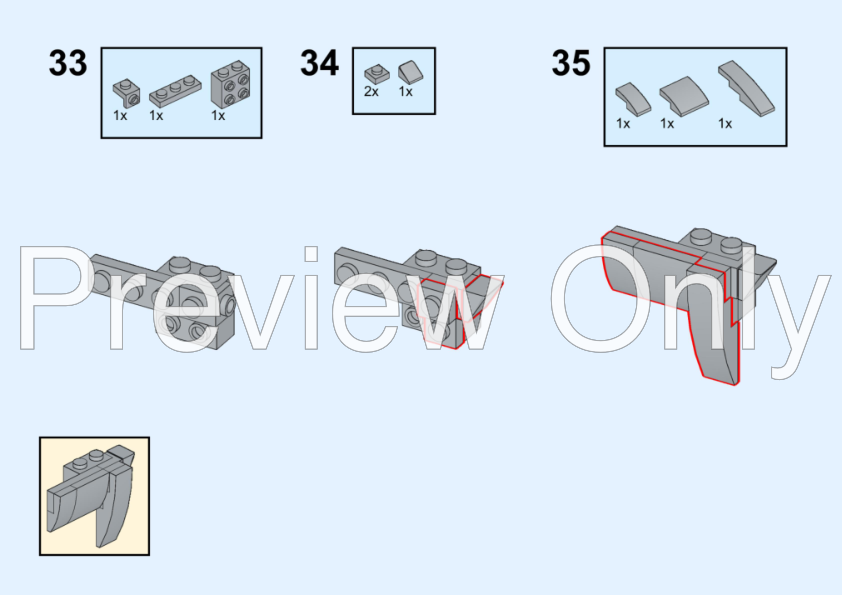 LEGO MOC U Wing Blue Squadron (2.0 Update) by BaufmanBricks ...