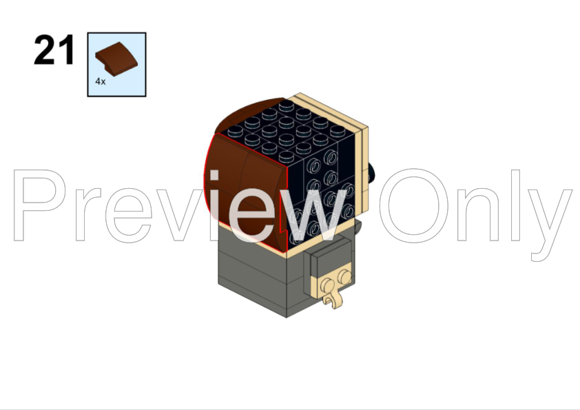 LEGO MOC-218456 Grand Theft Auto 5 Brickheadz - GTAV by flavorbricks ...