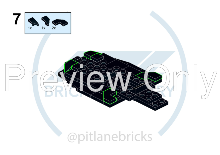 LEGO MOC-218465 F1 Haas VF-25 by Pit Lane Bricks Factory | Rebrickable ...