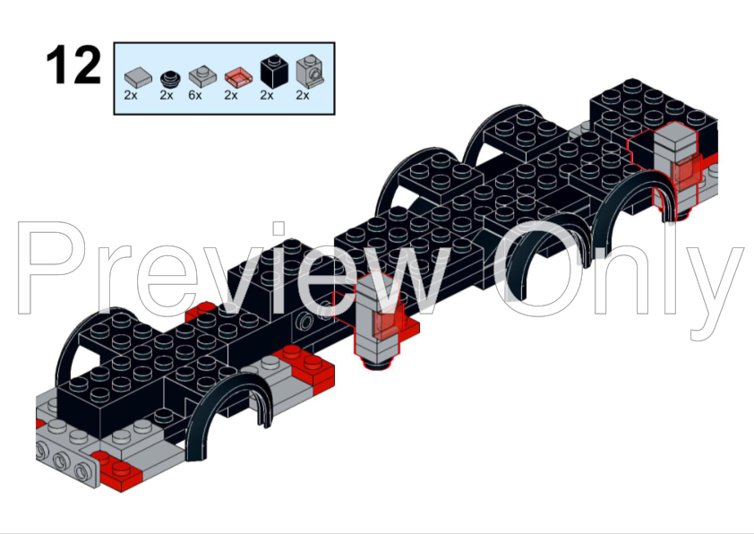 LEGO MOC American Mid-Mount Tower Ladder by First Due Bricks ...