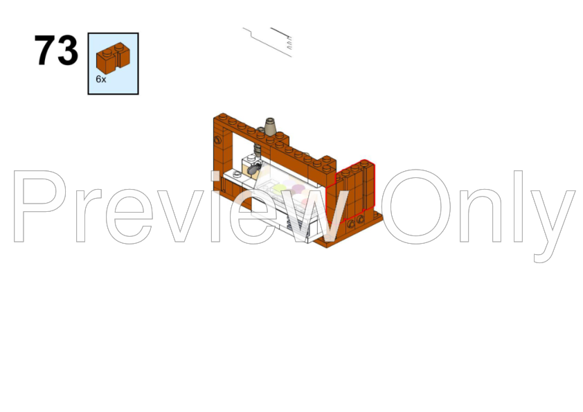 LEGO MOC Modular Food Market by brickmanspark | Rebrickable - Build ...