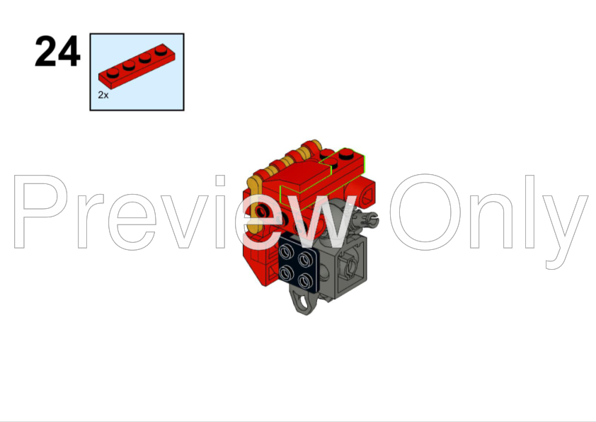 LEGO MOC-218971 Crimson Typhoon by Sey_Builds | Rebrickable - Build ...