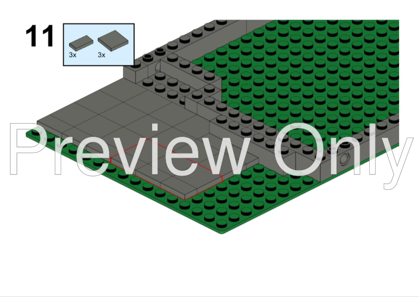 LEGO MOC Parisian-style Half Modular #1 by eiko21 | Rebrickable - Build ...