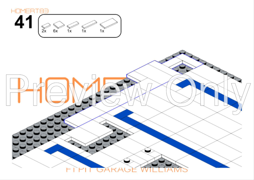 LEGO MOC F1 Williams Formula One Pit Garage 2025v2 by homert83 ...