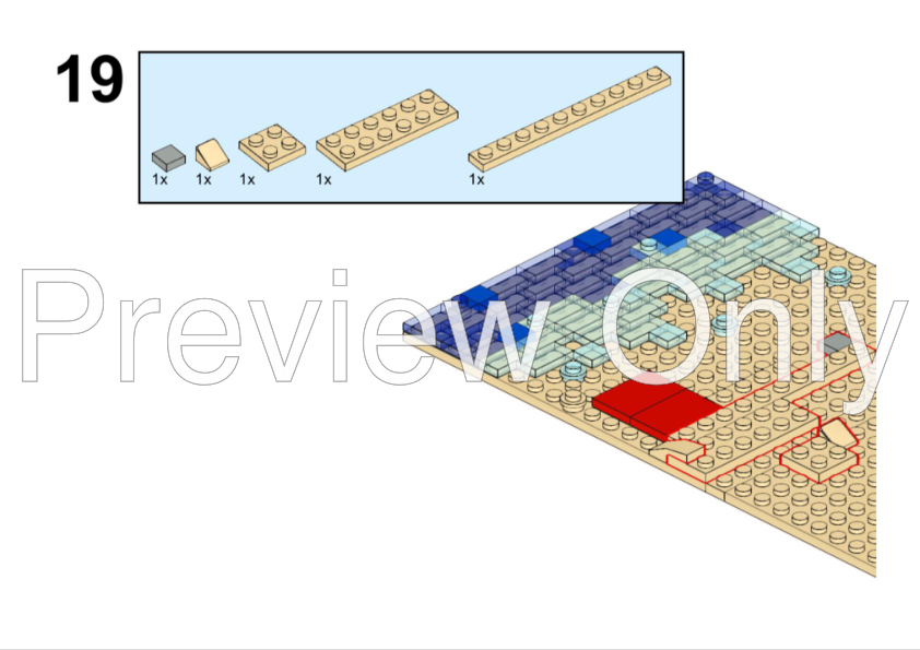 LEGO MOC beach by Rebel-bricks | Rebrickable - Build with LEGO