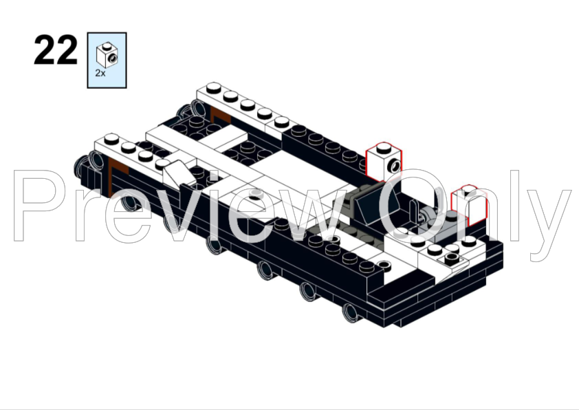 LEGO MOC M3A3 Bradley by simonelovisa01 | Rebrickable - Build with LEGO