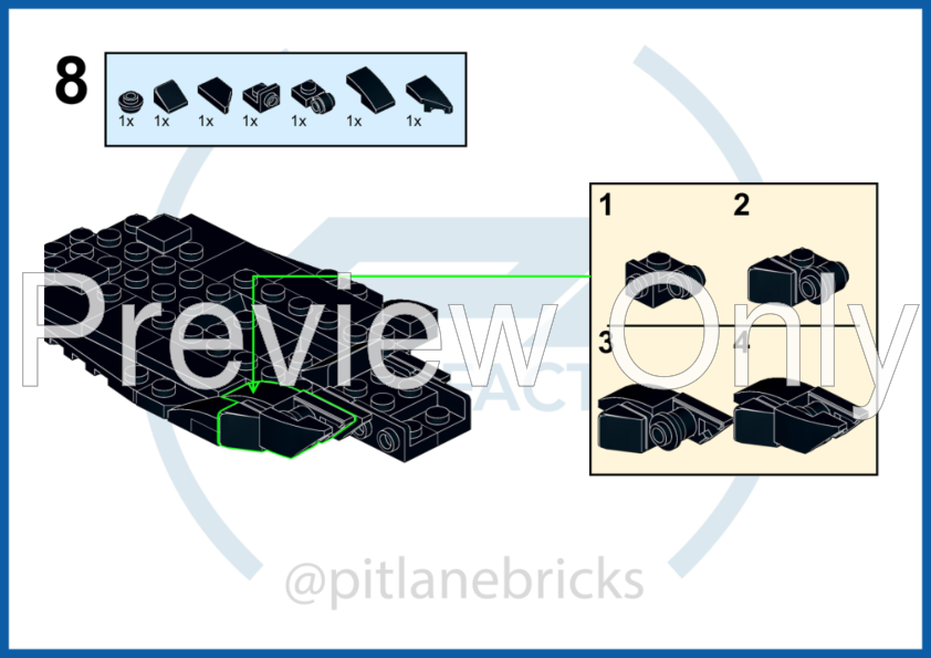 LEGO MOC-219268 F1 Racing Bulls VCARB 02 by Pit Lane Bricks Factory ...