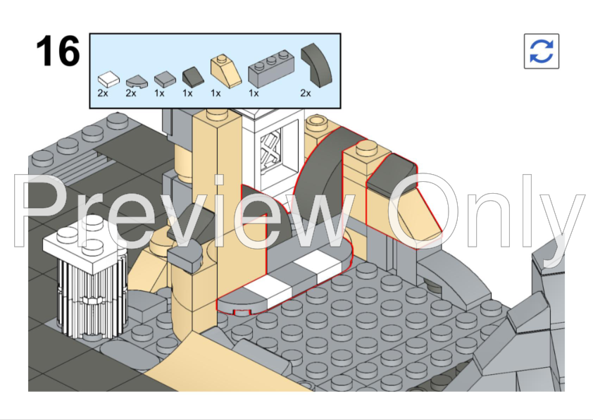LEGO MOC Modular Ancient Ruins by BrickAndBuildsI | Rebrickable - Build ...