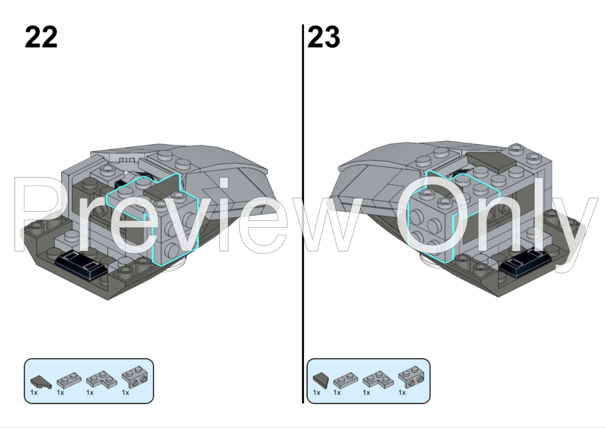LEGO MOC Imperial/Rebel Repulsor Scout by ThrawnsRevenge | Rebrickable ...