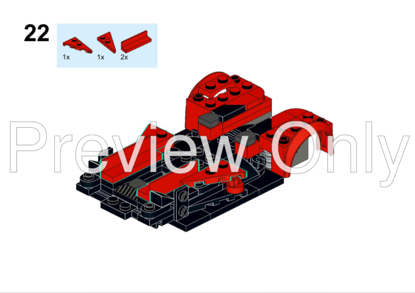 LEGO MOC-220048 PORSCHE 963 by Mocs_by_Geoff | Rebrickable - Build with ...