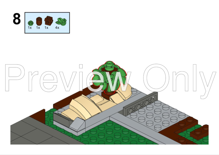 LEGO MOC Modular Ancient Ruins 3 by BrickAndBuildsI | Rebrickable ...