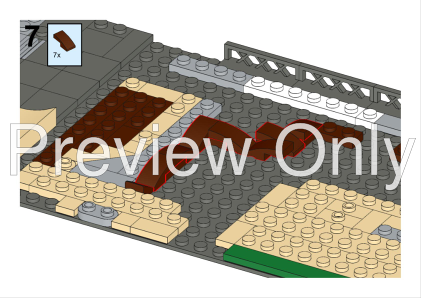 LEGO MOC Modular Ancient Ruins 4 by BrickAndBuildsI | Rebrickable ...