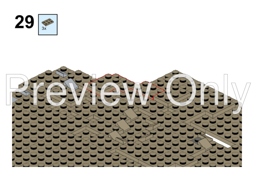 LEGO MOC Destroyed castle by King Arthur | Rebrickable - Build with LEGO