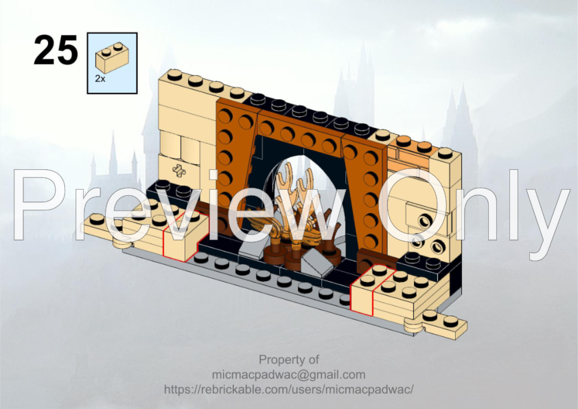 LEGO MOC House Common Room (Huffle puff) by micmacpadwac | Rebrickable ...