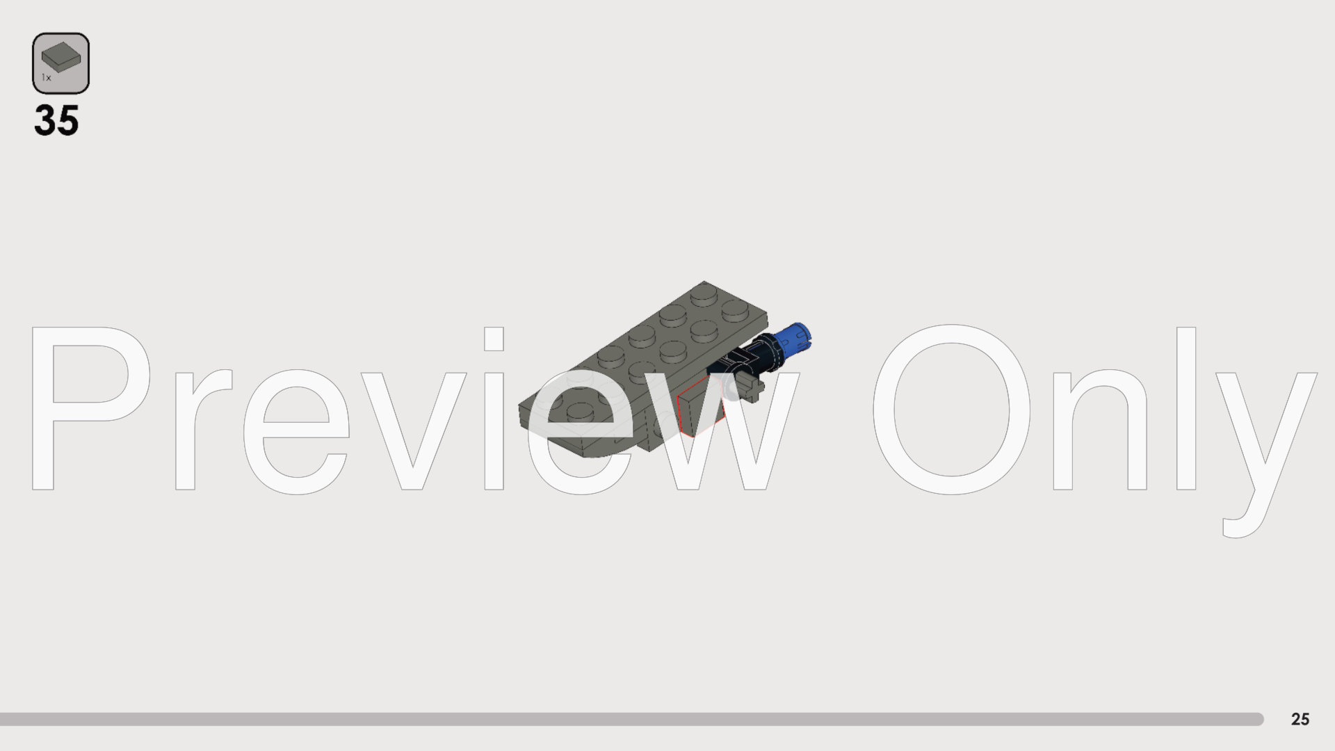 LEGO MOC Grey Legion A-Wing by LukeJMOCs | Rebrickable - Build with LEGO