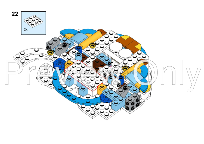 LEGO MOC Cinderella's Royal Falcon! 43266 Alt by CreationCaravan (Brad ...