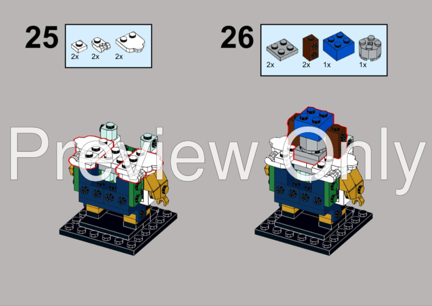 LEGO MOC Marvel Rivals- Loki Brickheadz by Penguins and plastic ...