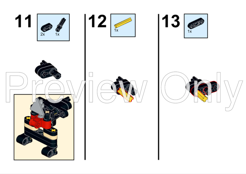 LEGO MOC 42136 Alternate Bundle - 5in1 by Larsagri | Rebrickable ...