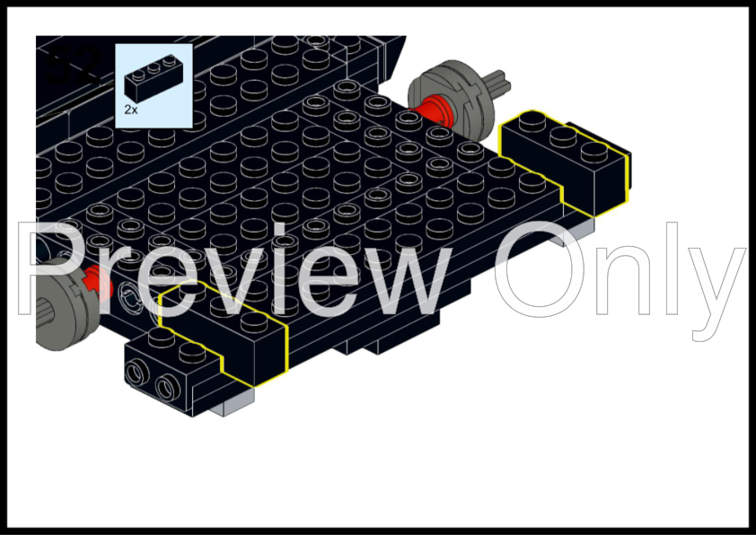 LEGO MOC Holden HQ Monaro GTS by Bens Lego Cars | Rebrickable - Build ...