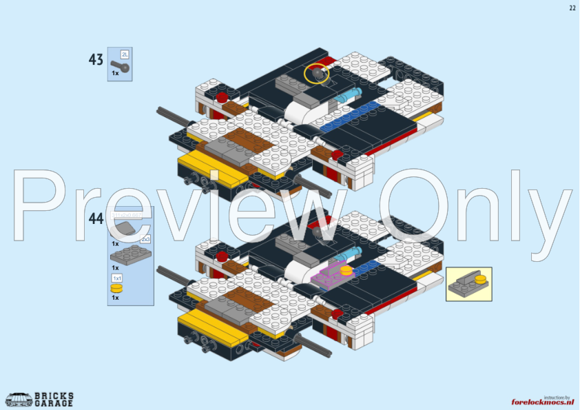 LEGO MOC 10295 Porsche 935 MK1 by firas_legocars | Rebrickable - Build ...