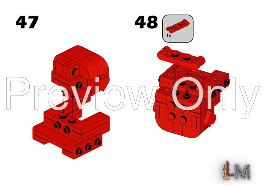 LEGO MOC Love takes flight by Louis_Lego_Mocs | Rebrickable - Build ...