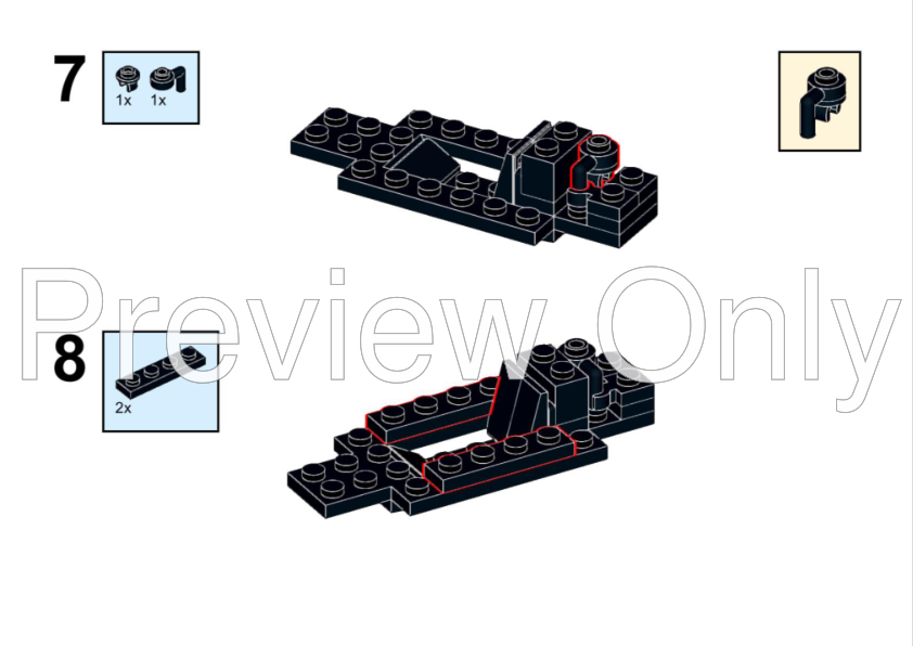 LEGO MOC-220799 Datsun 280ZX S130 Z30 by MinifigGarage | Rebrickable ...