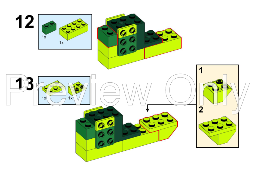 LEGO MOC 31161 Torosaurus latus by Ambrosino | Rebrickable - Build with ...