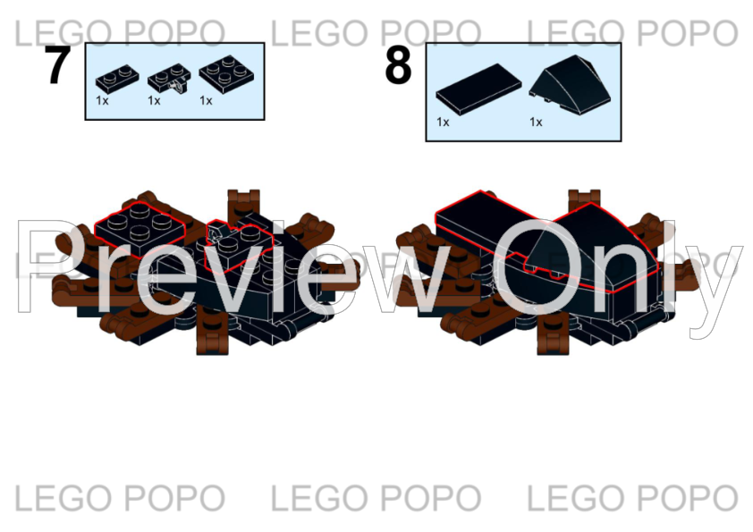 LEGO MOC Shelob of Middle Earth by lego_popo | Rebrickable - Build with ...