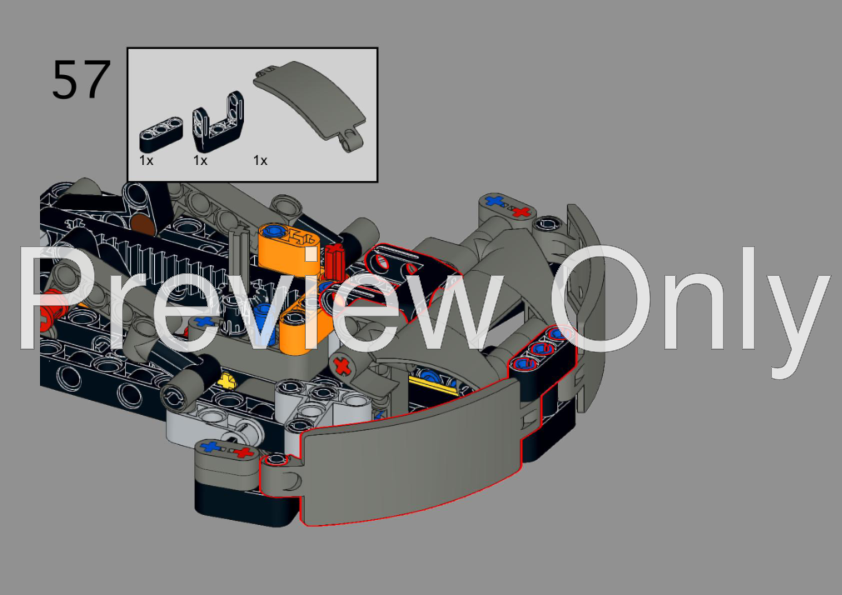 LEGO MOC-221012 Jesko Millennium-Falcon (42173 Alternate Build) by ...