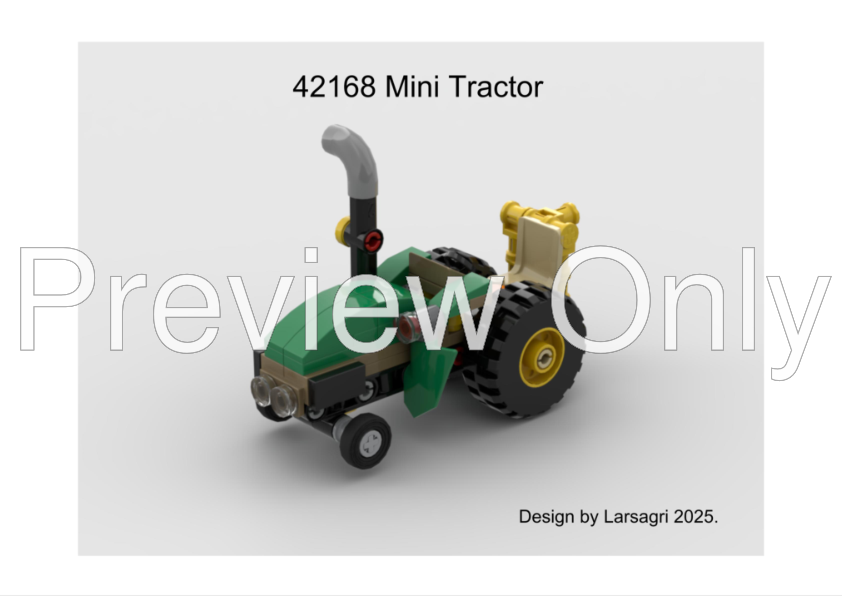 LEGO MOC 42168 Square Baler by Larsagri | Rebrickable - Build with LEGO