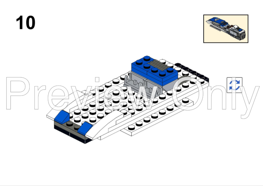 LEGO MOC-221129 6-in-1 Alternate Builds Bundle - 75399 Rebel U Wing ...