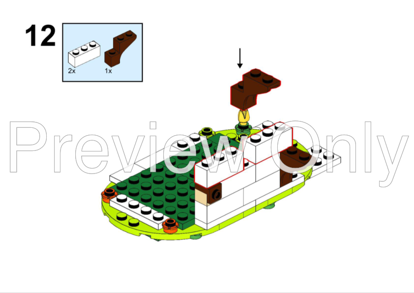 LEGO MOC 40764 - Bunny Bank by stanisi | Rebrickable - Build with LEGO