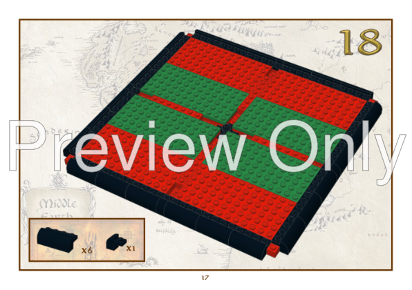 LEGO MOC Micro Isengard by Thierry | Rebrickable - Build with LEGO