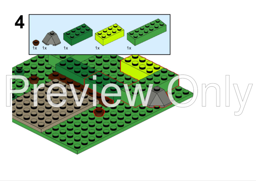 LEGO MOC-221463 Gated Garden by prismaprawn | Rebrickable - Build with LEGO
