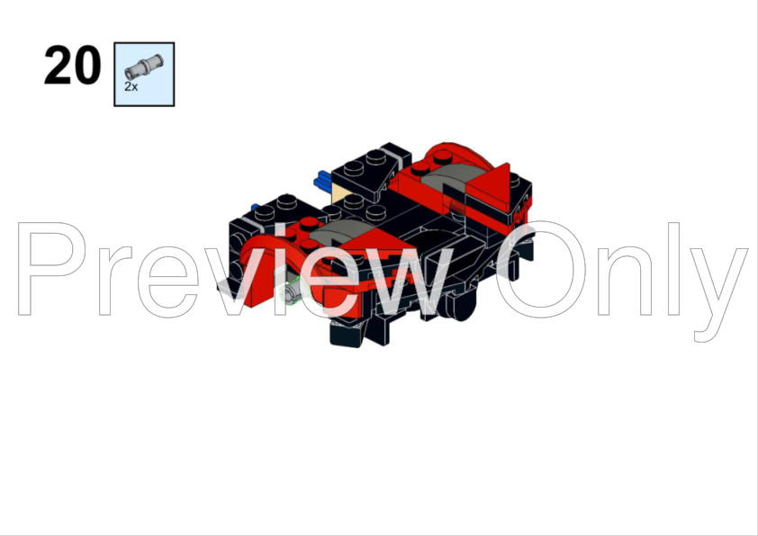 LEGO MOC Zenvo Aurora Agil by XYS_MOC | Rebrickable - Build with LEGO