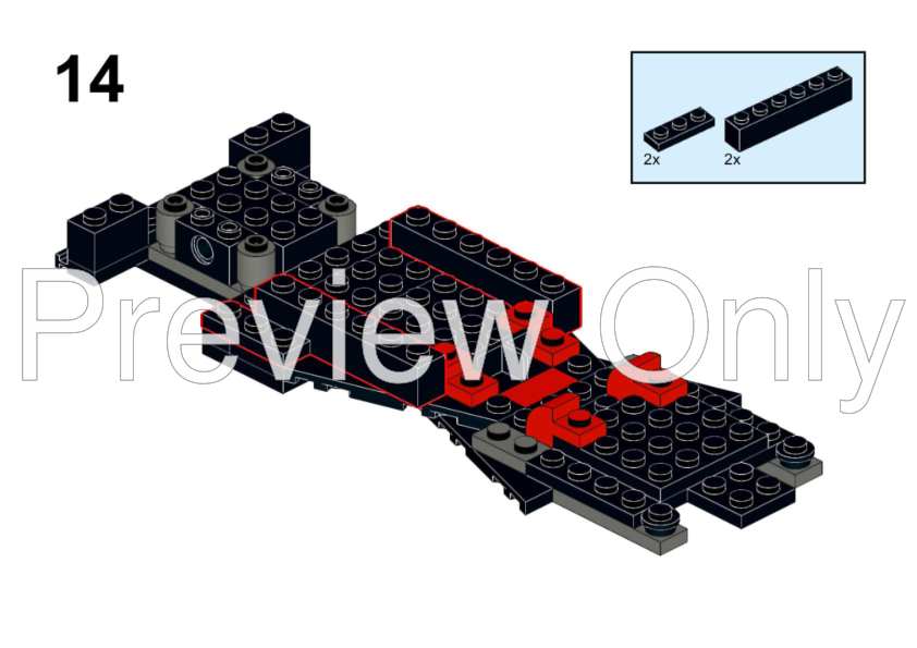 LEGO MOC Batmobile by Wissensaftler | Rebrickable - Build with LEGO