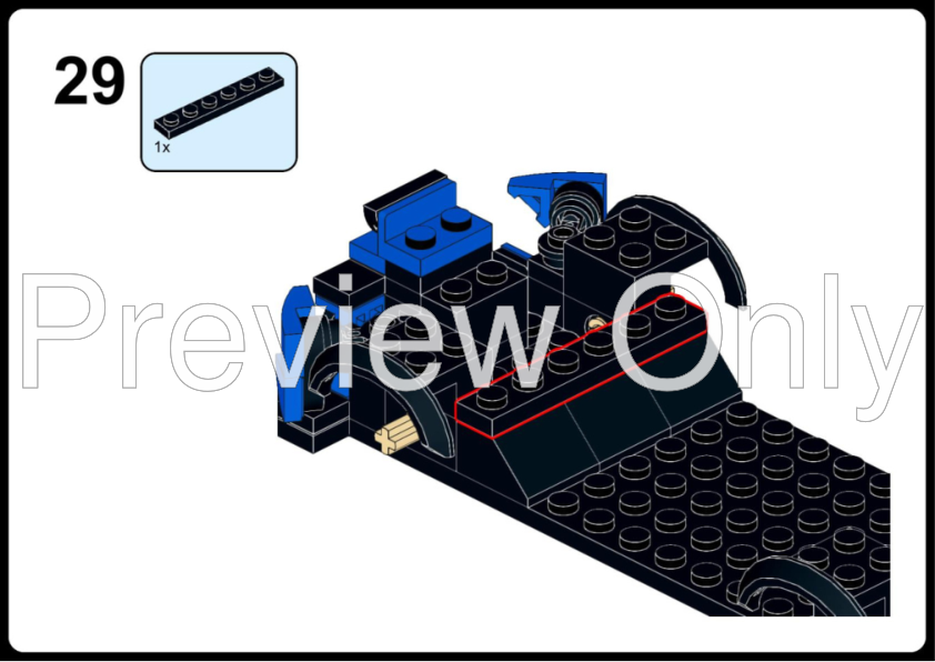 LEGO MOC Toyota CHR 2018 v2 by Rexissussy | Rebrickable - Build with LEGO